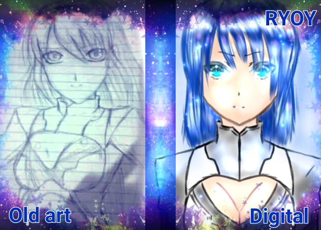 My old and remake oc - ibisPaint