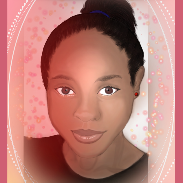 realistic afro girl2 - ibisPaint