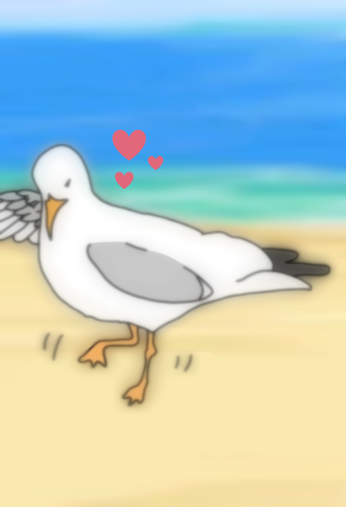 Dancing Seagull - ibisPaint
