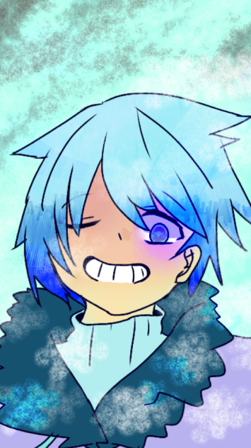 sans undertale humanized versus frisk - ibisPaint