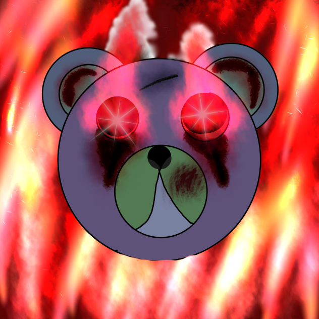 fire bear - ibisPaint