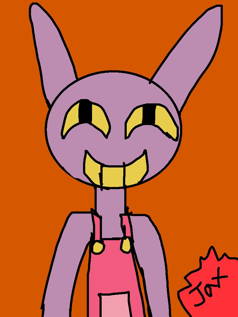 Jax, the condescending bunny. - ibisPaint
