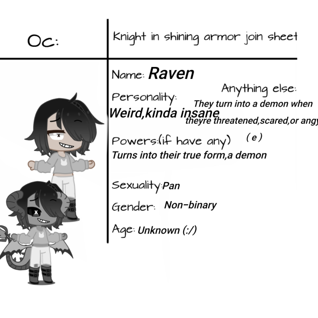 Knight in shining armor oc - ibisPaint