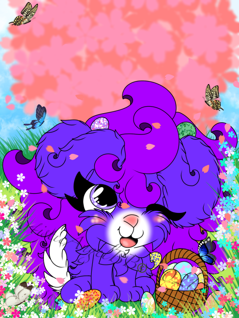 How Many Easter Eggs Are In This Drawing - ibisPaint