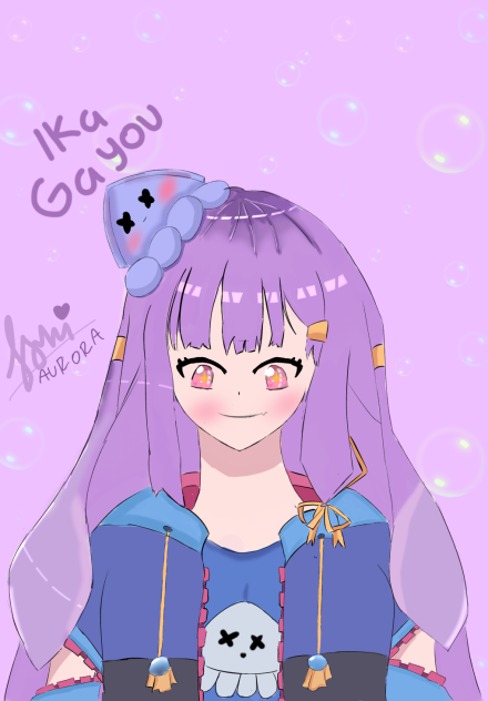 Fan art kak iiiiikaaa ga youuu - ibisPaint