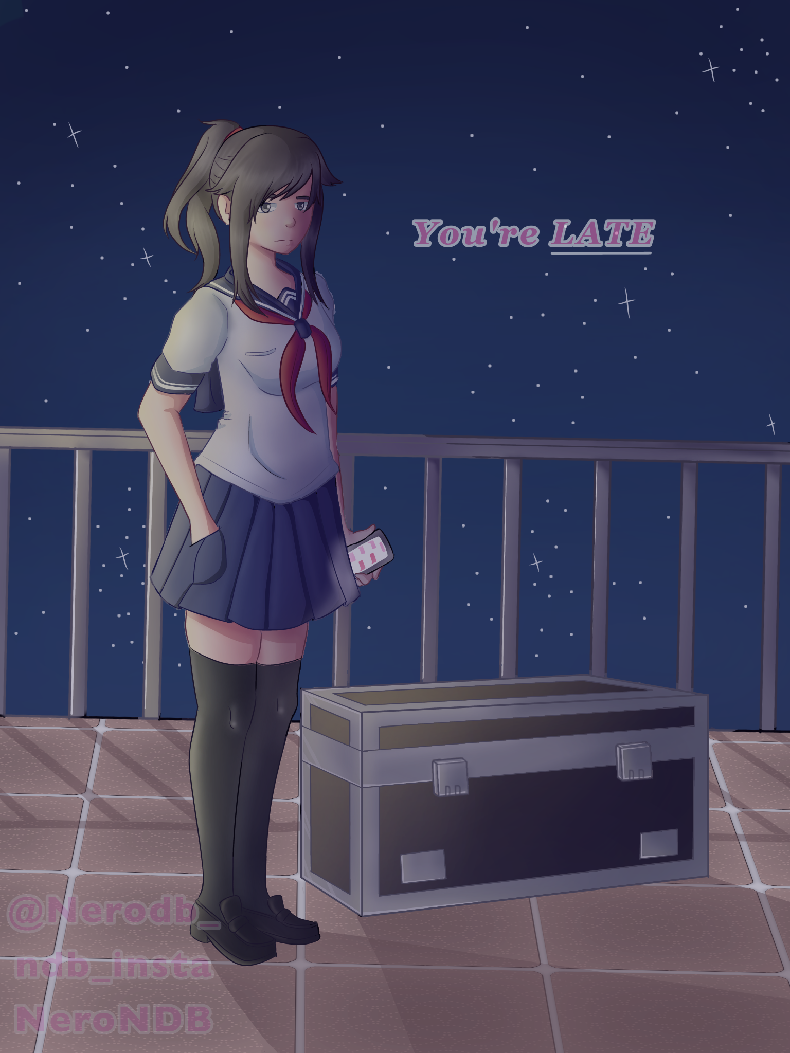 Yandere Simulator - ibisPaint