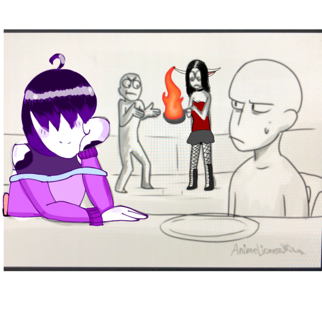 Collab burnt dinner - ibisPaint