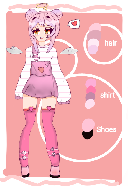 oc pink🩷🩶 - ibisPaint