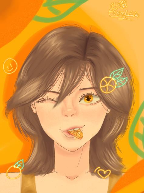 love oranges!! - ibisPaint