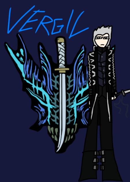 Vergil (Devil May Cry 5) - ibisPaint