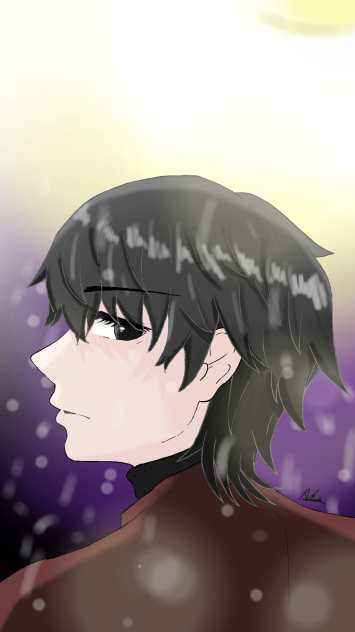 night winter - ibisPaint