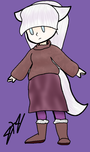 Winter [new oc] - ibisPaint