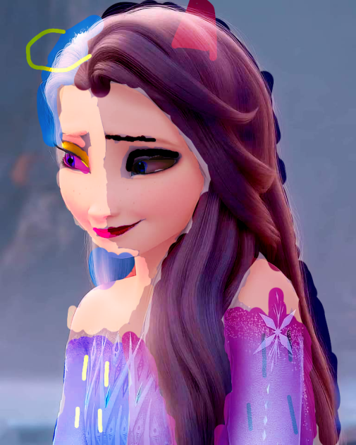 elsa 2 side bad good - ibisPaint