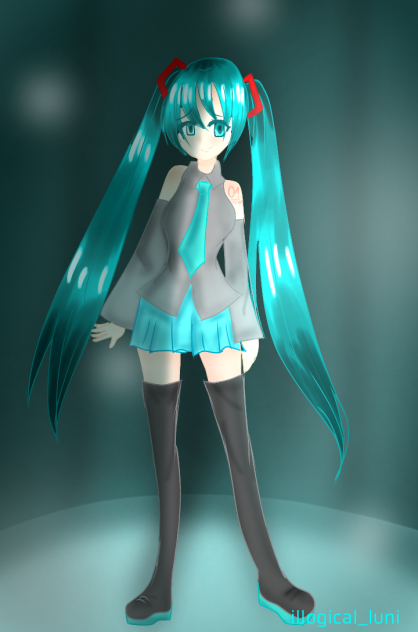 Hatsune miku - ibisPaint