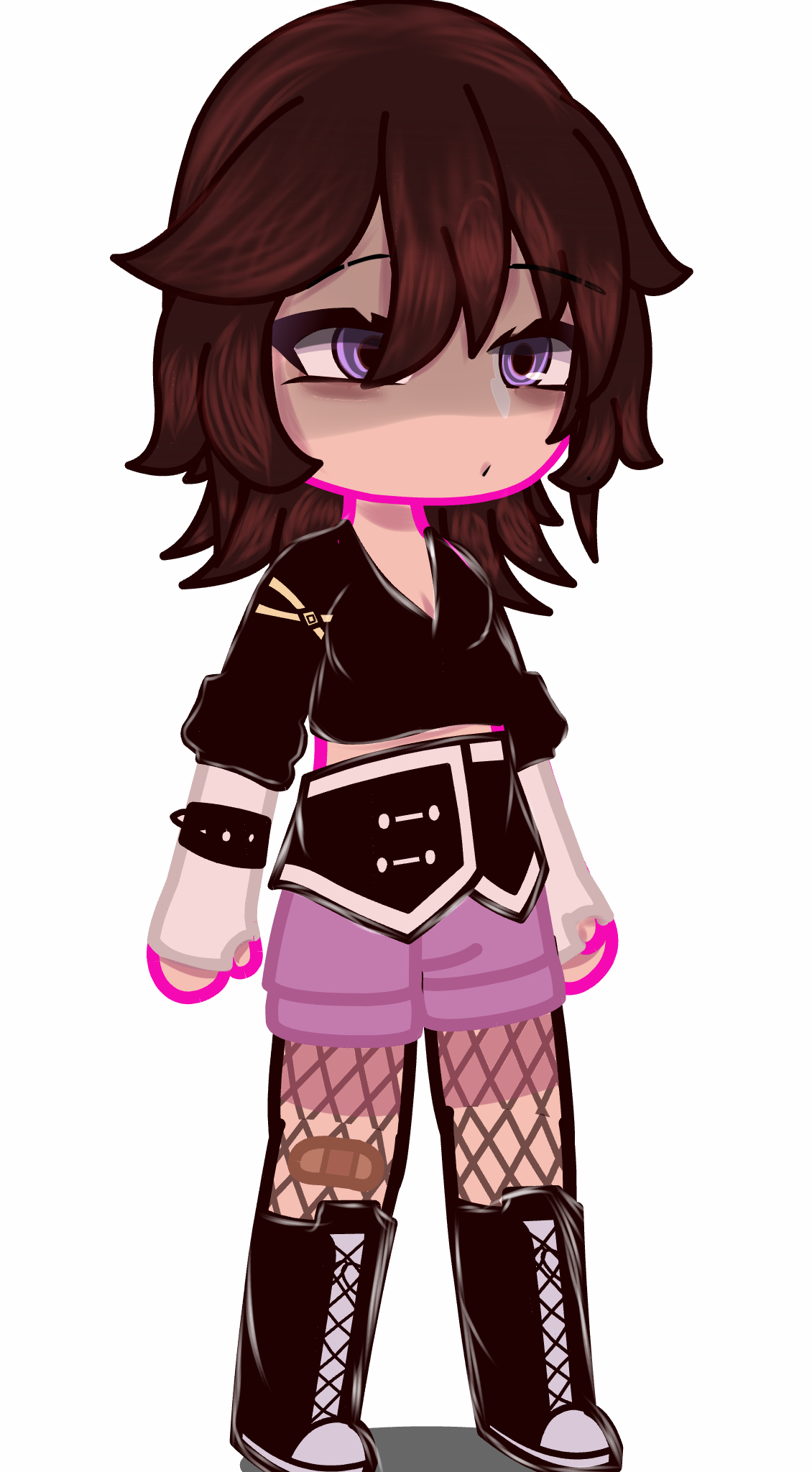 doing famous gacha creators editing styl - ibisPaint
