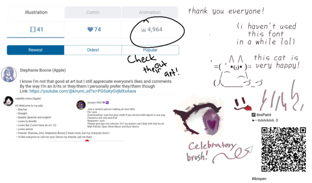 thanks everyone! - ibisPaint