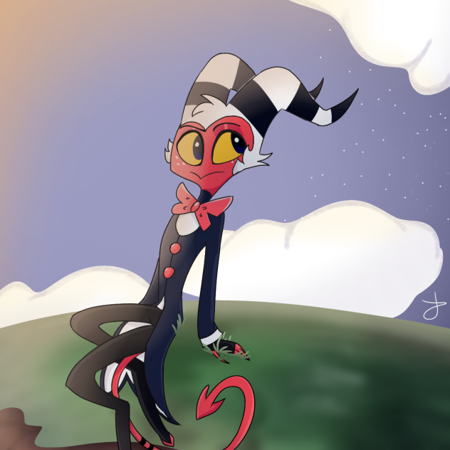 Moxxie helluva boss - ibisPaint