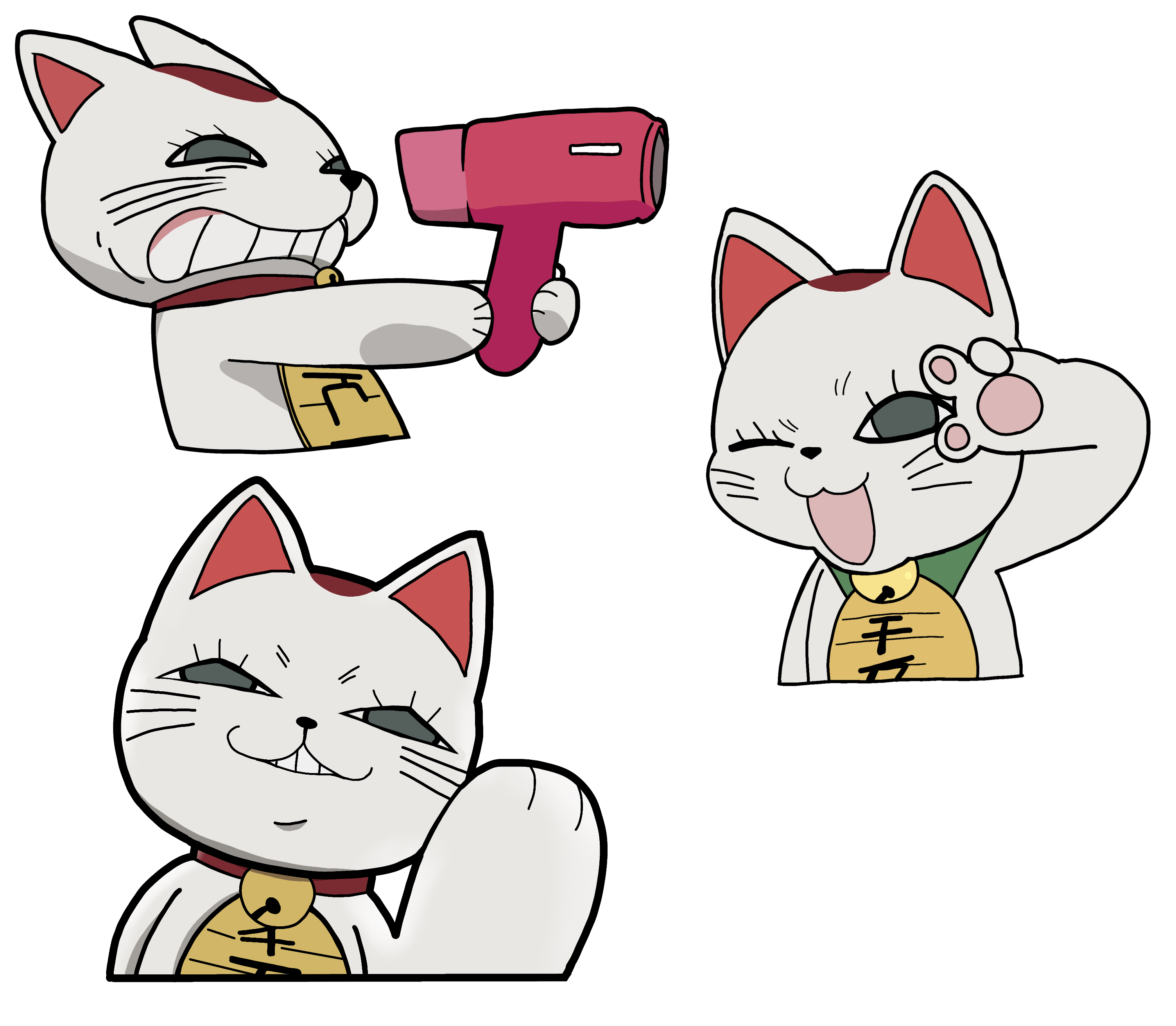 DanDaDan sticker for school again ugh - ibisPaint