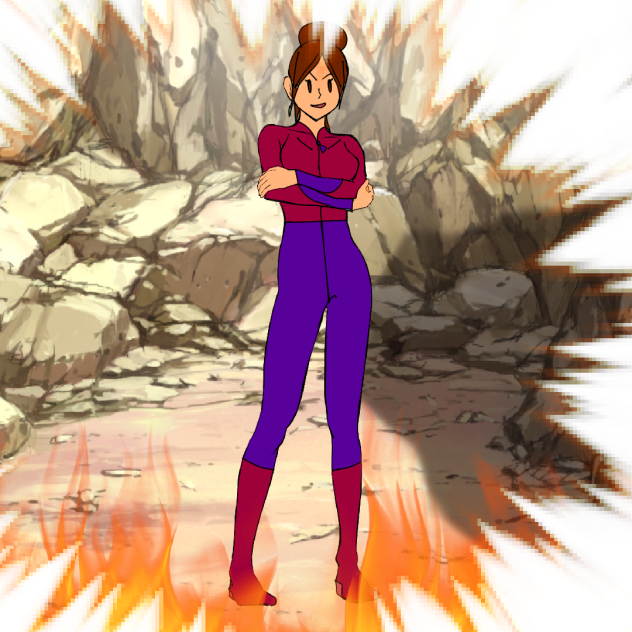 Power Girl 👩🏻‍🦰👱🏻‍♀️👩🏻 - ibisPaint