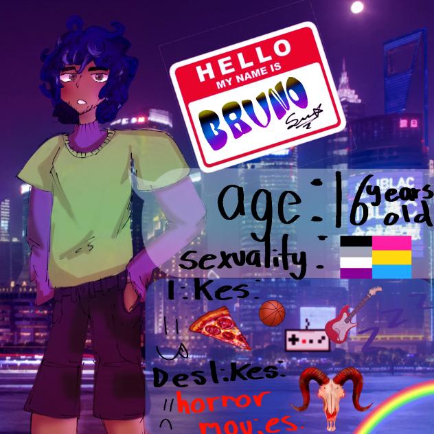 Hi,Bruno! - ibisPaint