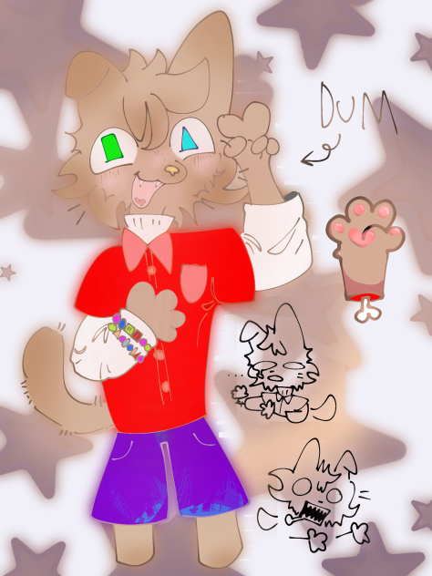 CHARACTER SHEET (CLOVER - ibisPaint