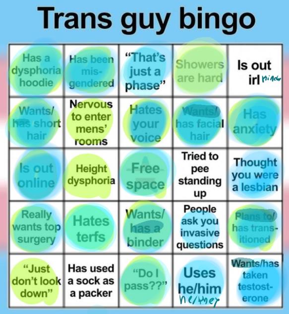 Transmasc bingo - ibisPaint