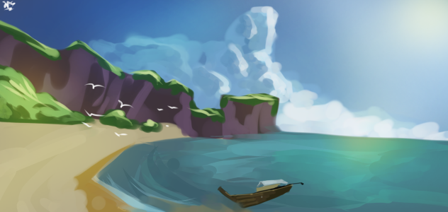 beach - ibisPaint