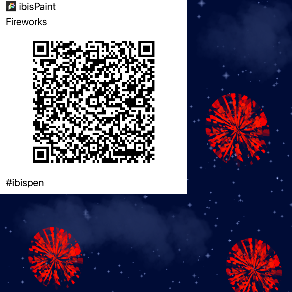 Fireworks Brush - ibisPaint