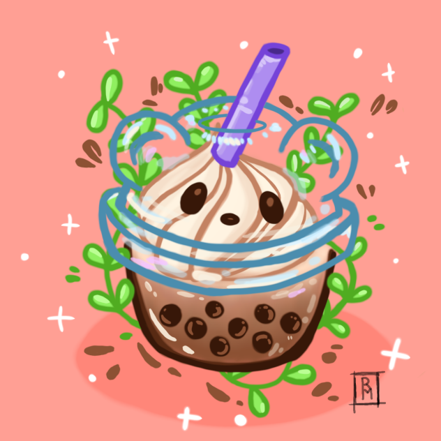 osito de cafe - ibisPaint