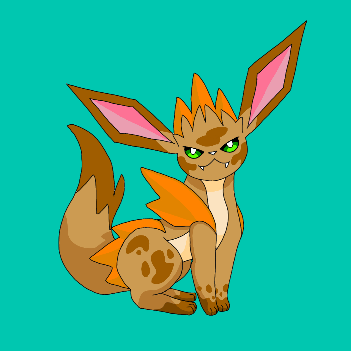 Ground type Eeveelution - ibisPaint