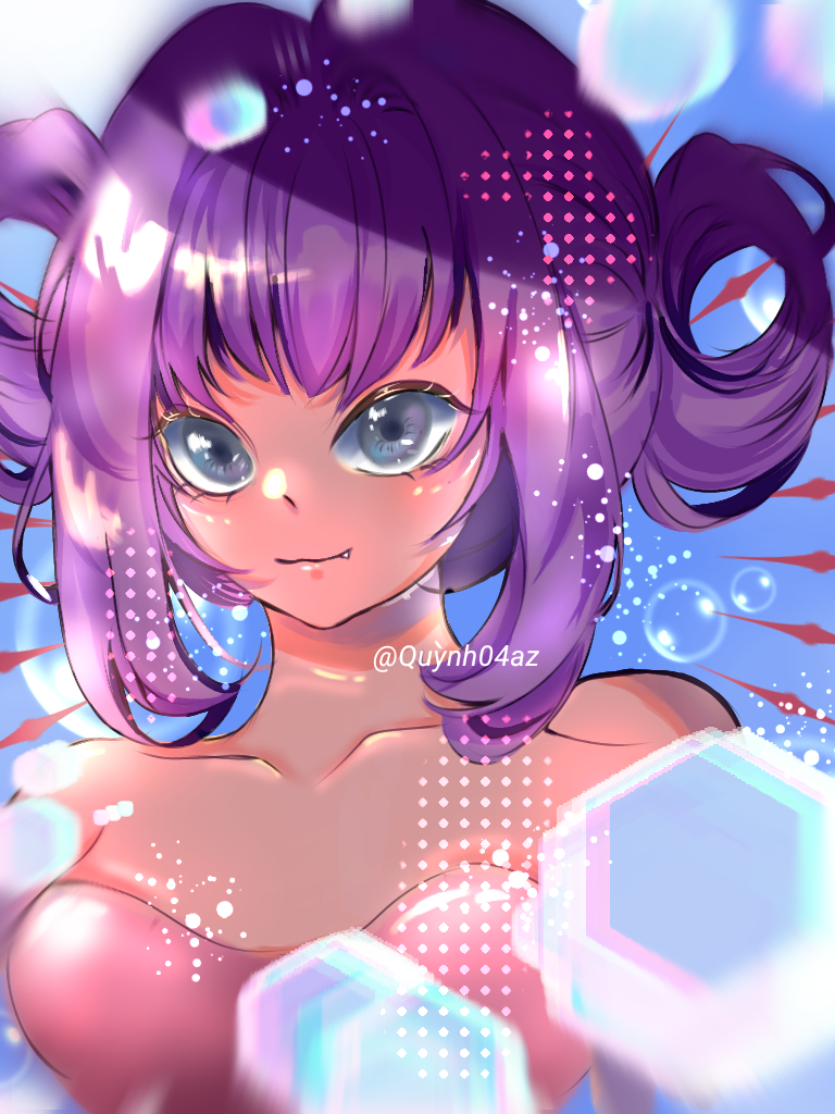 Tóc búi 2 ngà - ibisPaint