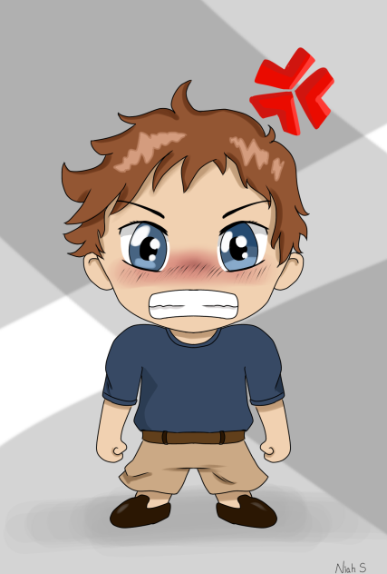 Angry Chibi - ibisPaint