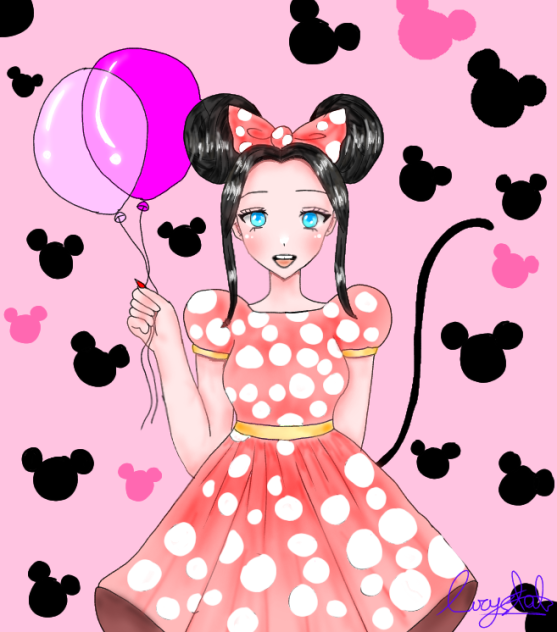 Minnie Mouse 🐭 - ibisPaint