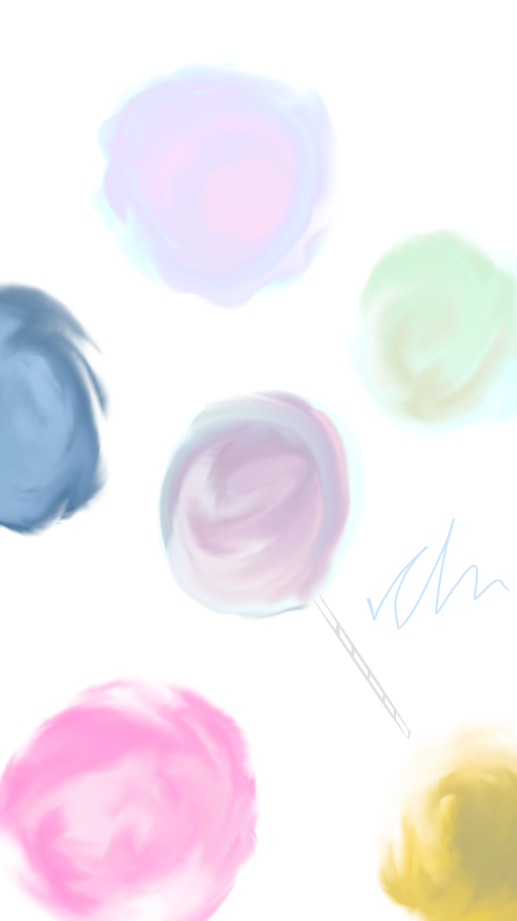 Cotton candy - ibisPaint