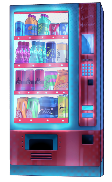 vending machine 02 - ibisPaint