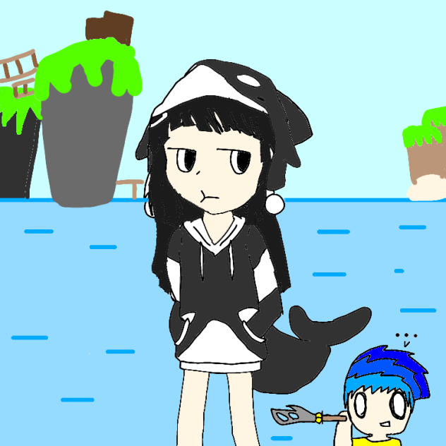 killerwhale(orca)roblox fishingsimulator - ibisPaint
