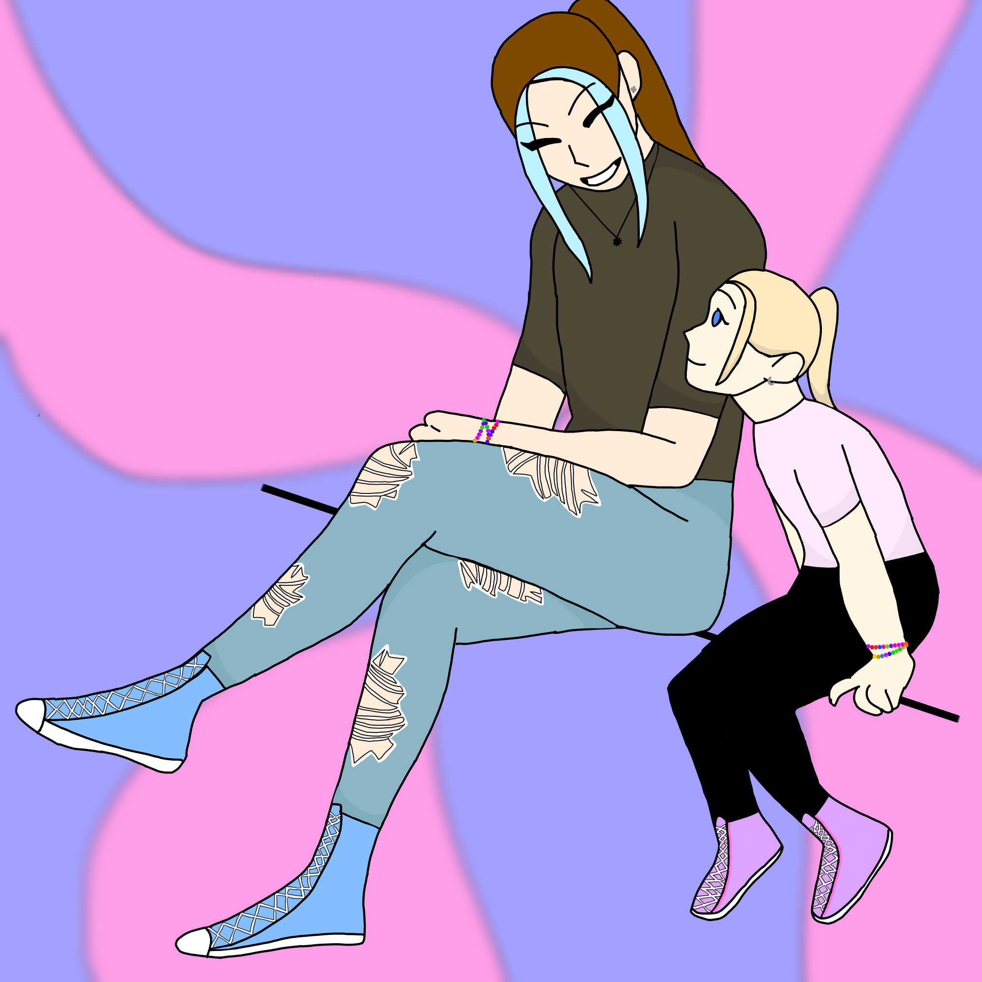 My little sister - ibisPaint