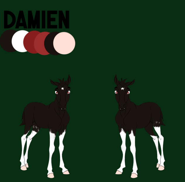 Damien - Reference sheet - ibisPaint