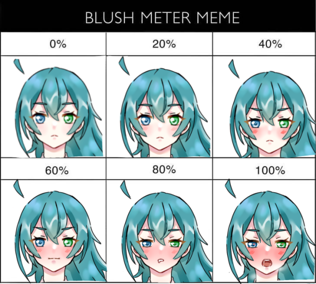 Blushing blushing - ibisPaint