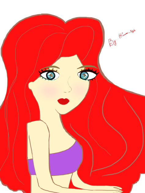 ibispaint X Ariel - ibisPaint