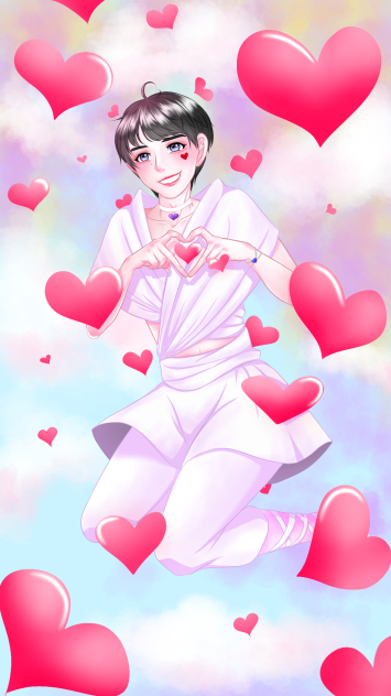 Kyu the generous love giver - ibisPaint