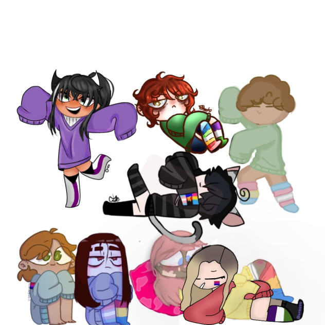 a second pride collab but finished - ibisPaint