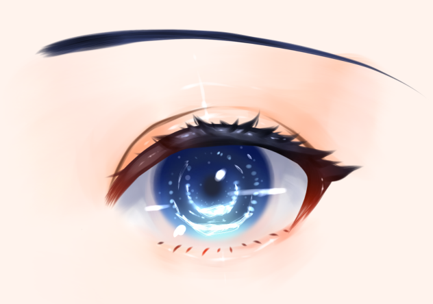 Blue Eye - ibisPaint