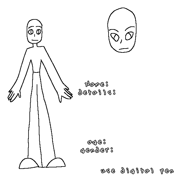 Make a character - ibisPaint