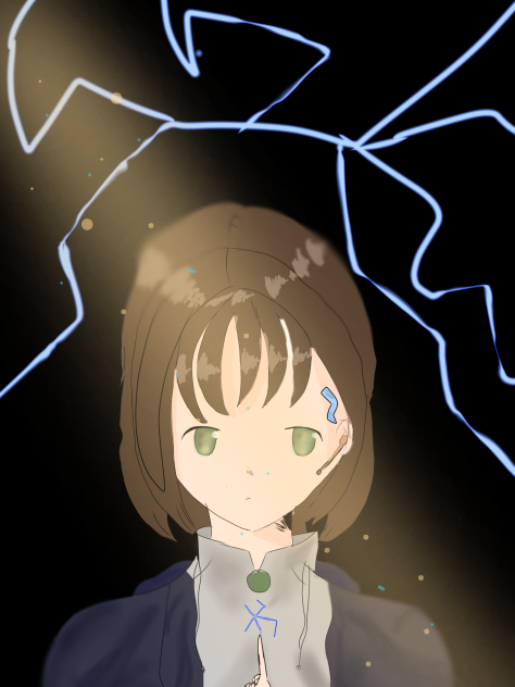 thunder girl - ibisPaint