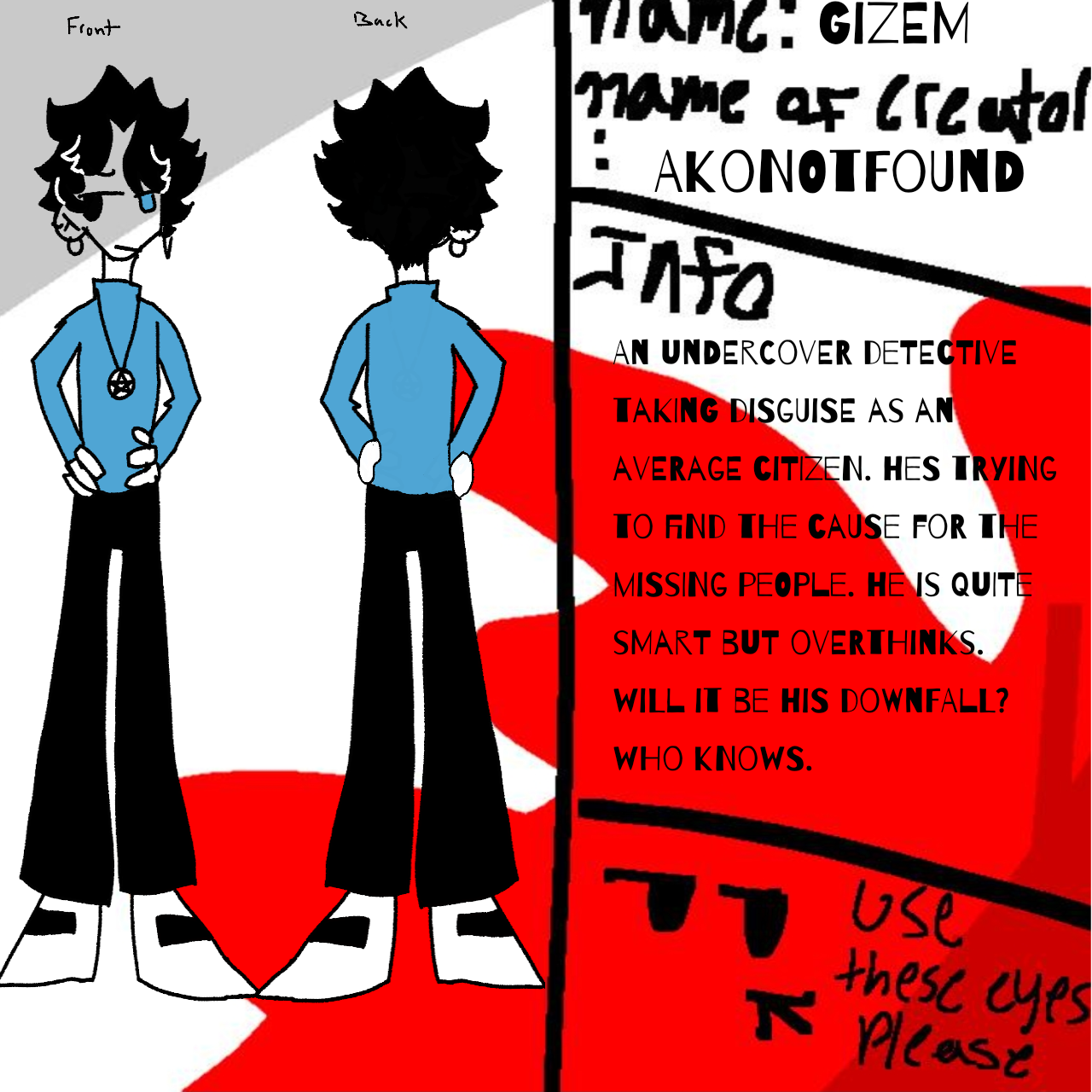 just playing around oc thingy - ibisPaint