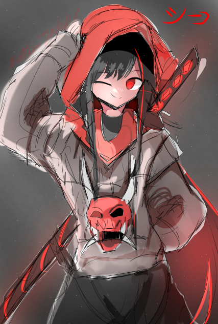 Ninja Phonk - ibisPaint