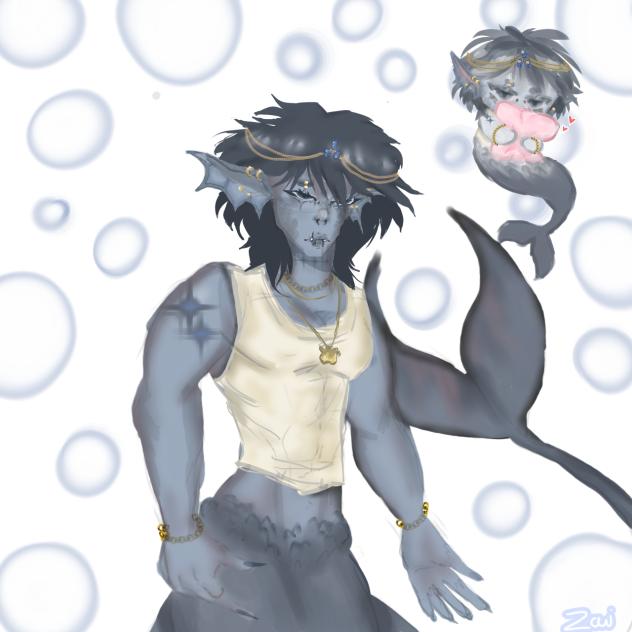 Merman dude2 - ibisPaint