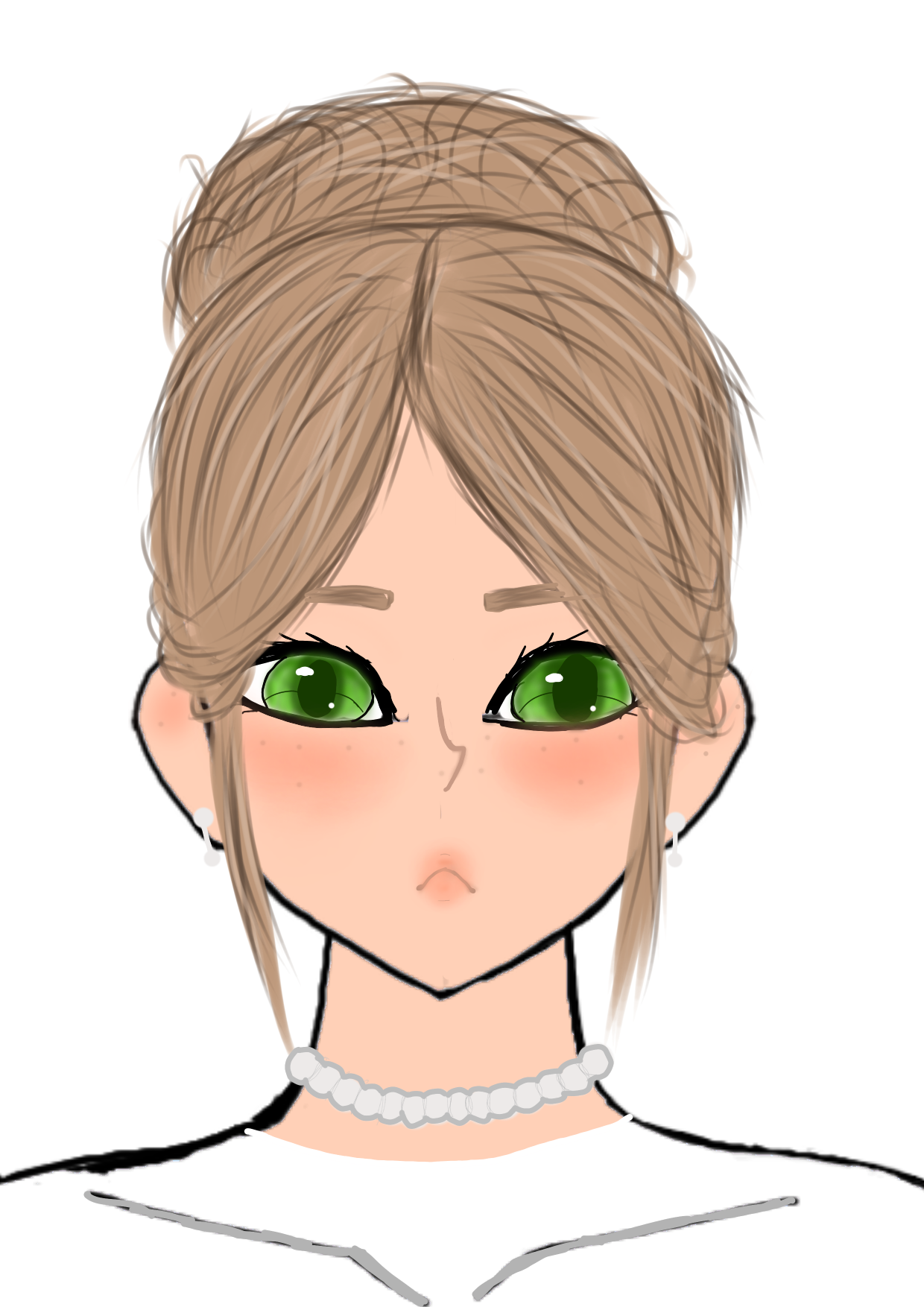 Emerald eyes - ibisPaint