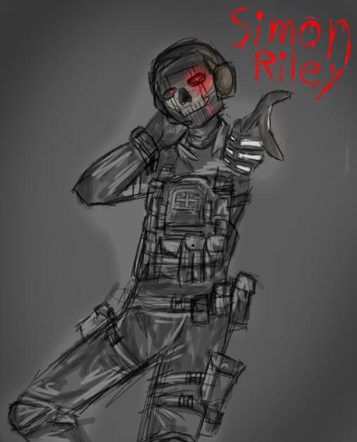 Simon ghost Riley - ibisPaint
